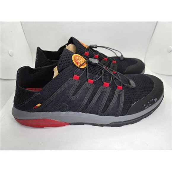 Shoes | Olukai Imaka Trainer Shoes Mens 12 Black Red Lifeguard Hawaiian ...